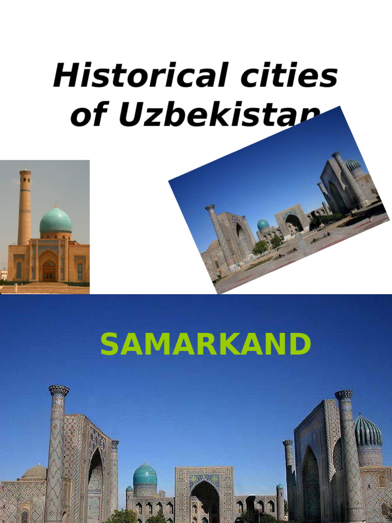 Historical Cities of Uzbekistan | PDF