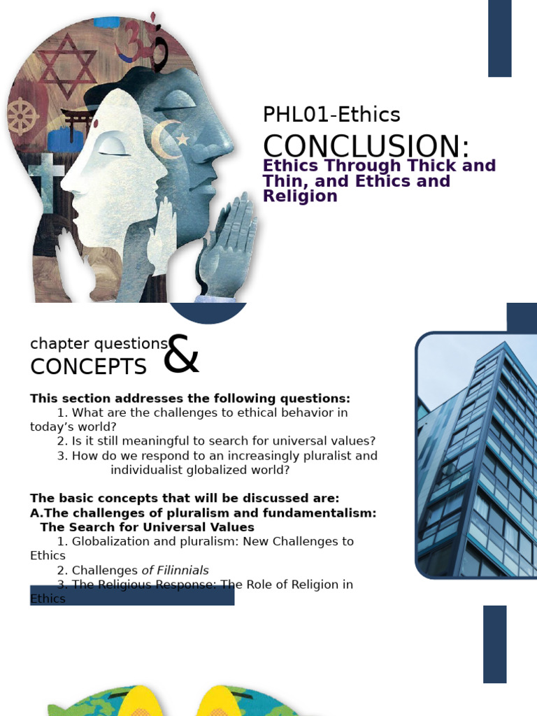 Conclusion Phl01 Ethics | PDF | Religious Pluralism | Globalization