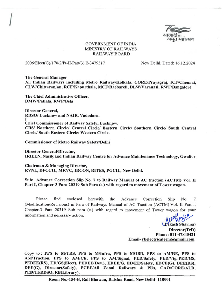 RB Letter Correction Slip | PDF