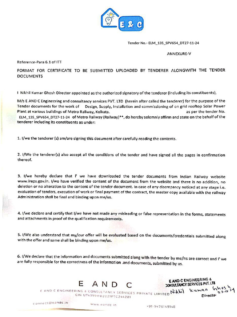 Annexure V & Annexure V (A) (1) (1) - Repaired | PDF