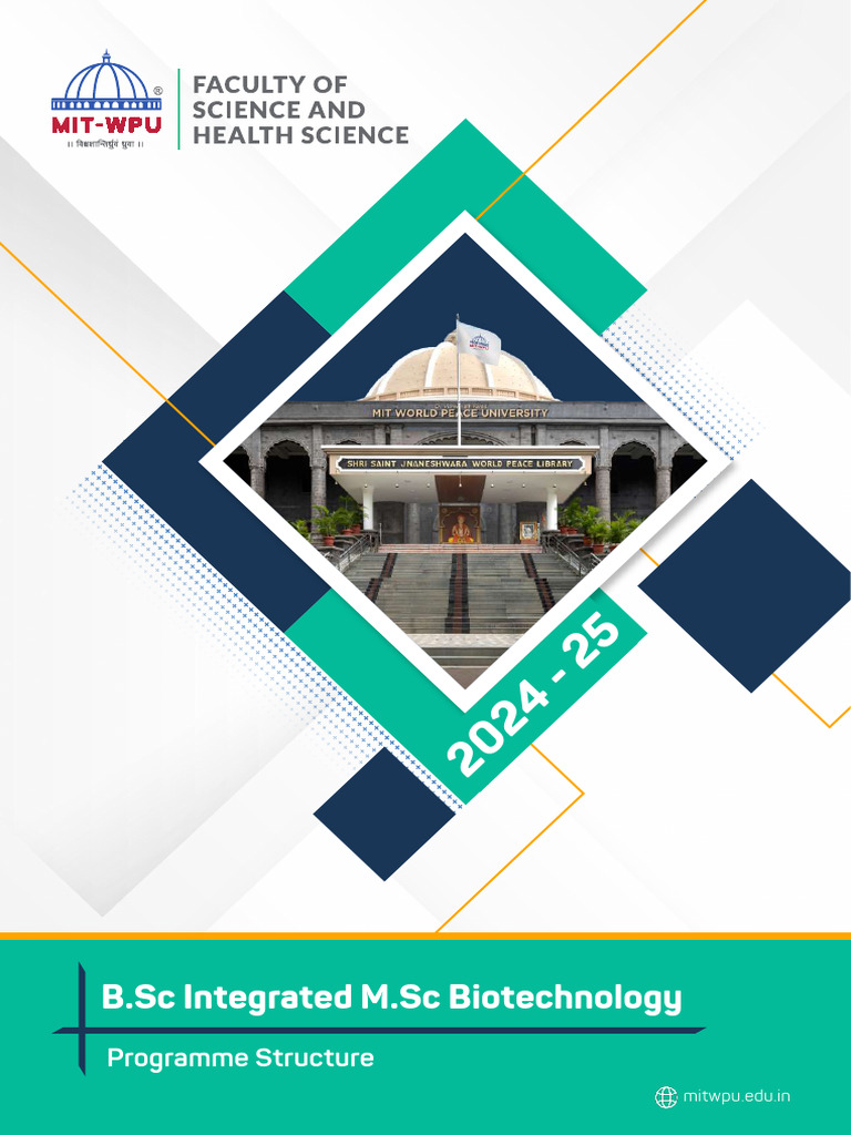 24CC Integrated Msc Biotechnology March 21 | PDF | Biotechnology ...