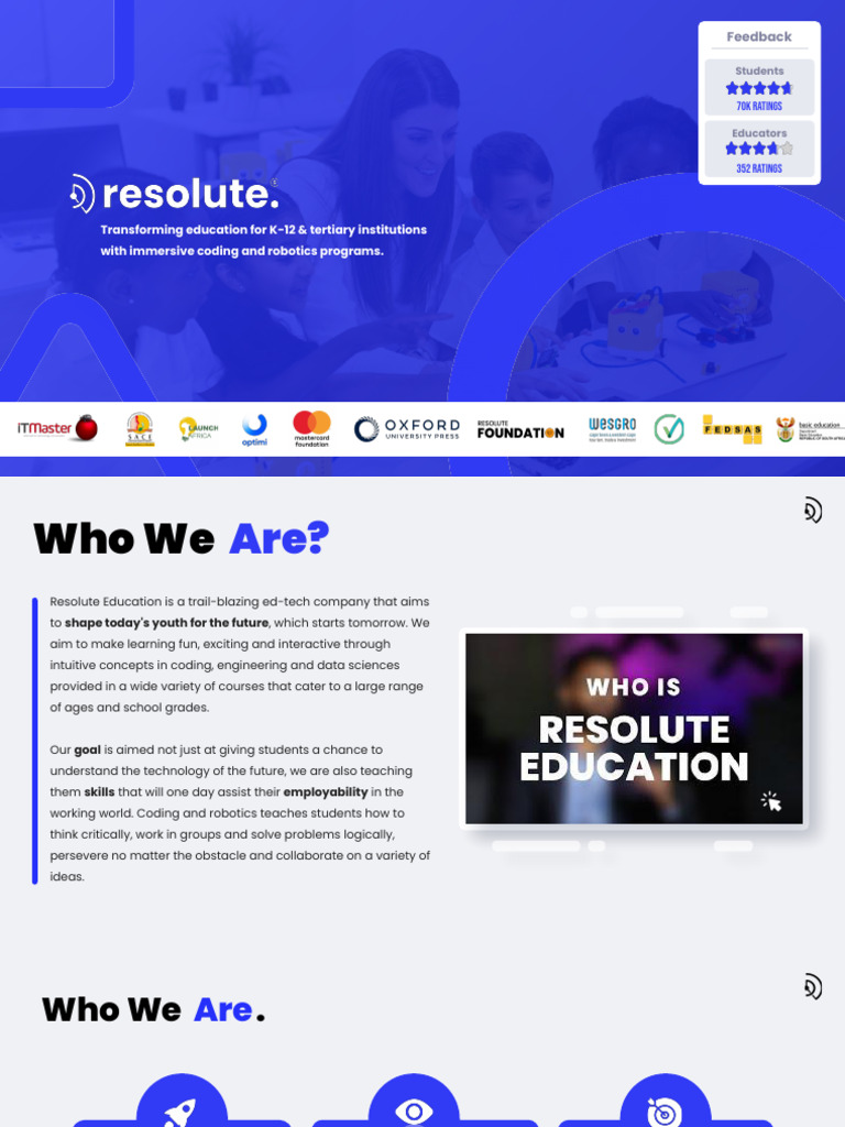 Resolute Robotics - Overview - 24' | PDF | Robotics | Teachers