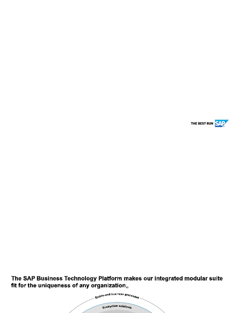 BTP in a NutShell | PDF | Mobile App | Integrated Development Environment