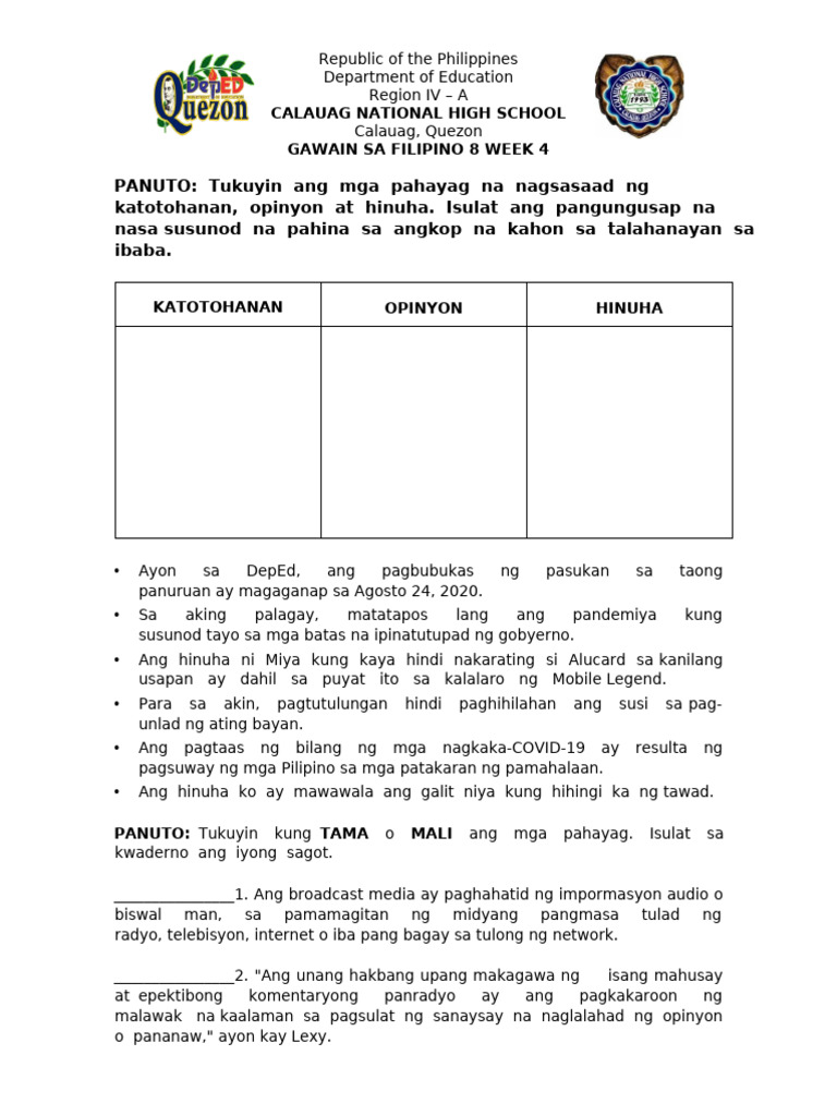 Pagbibigay Hinuha Worksheet NCR FINAL FILIPINO6 Q1 M7.pdf 6 FILIPINO