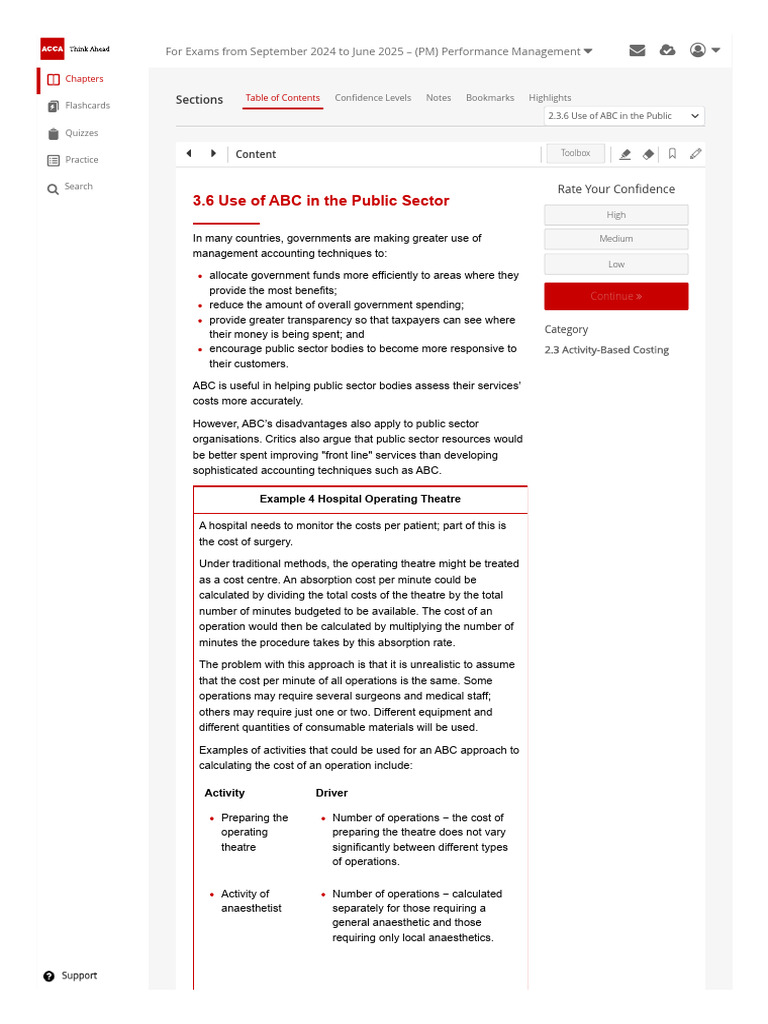 ABC in Public Sector Management | PDF | Surgery | Medicine