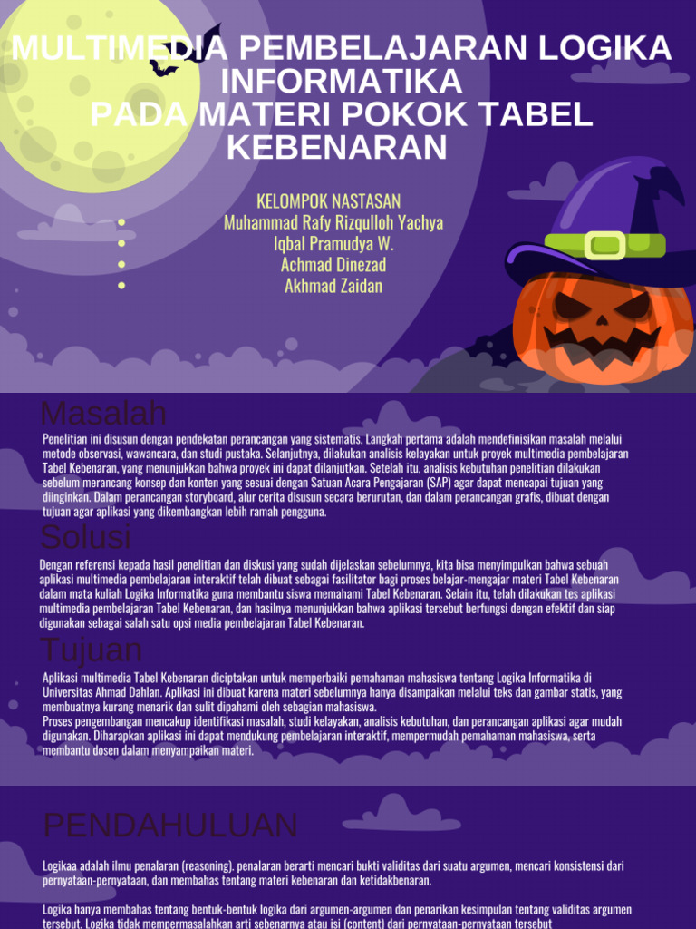 Tugas Logika Informatika | PDF