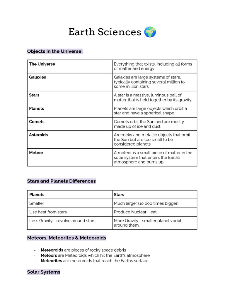 Mid-Topic Test (Earth Sciences) | PDF | Planets | Solar System