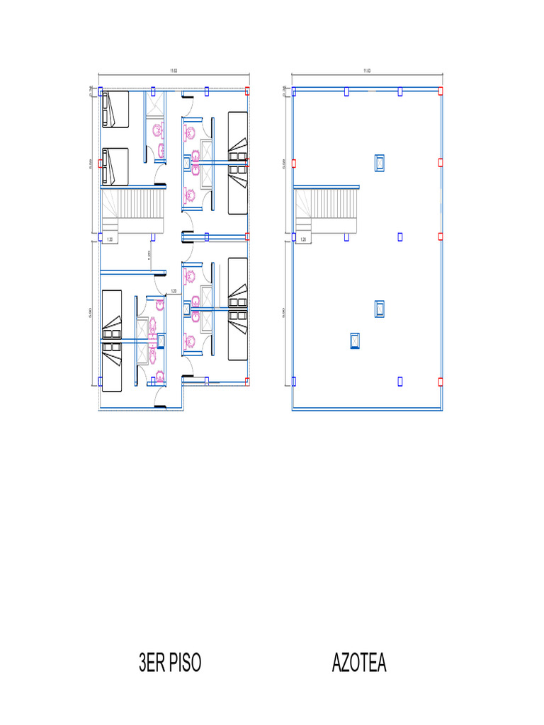3er y 4to Piso | PDF