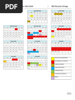 Calendario Escolar UAM 2025 2026 Aprobado s557 | PDF