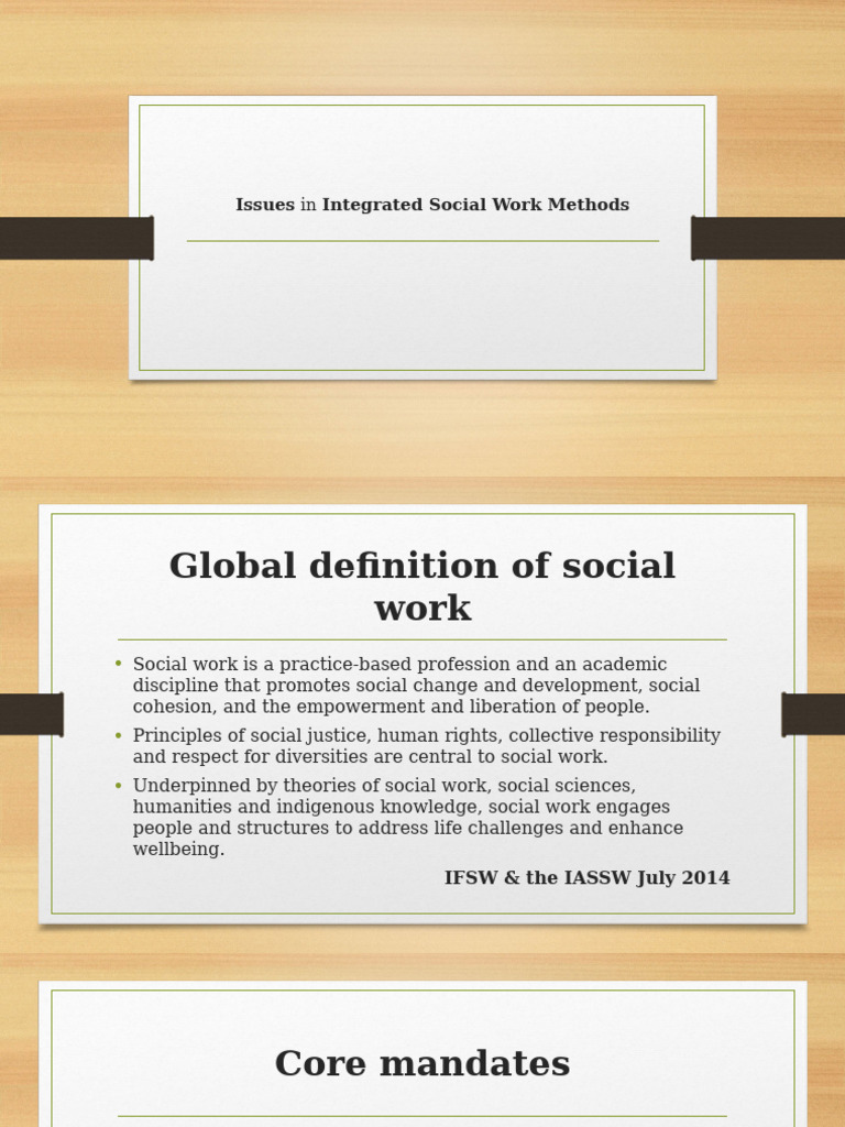 Integrated Social Work Methods | PDF | Social Work | Poverty