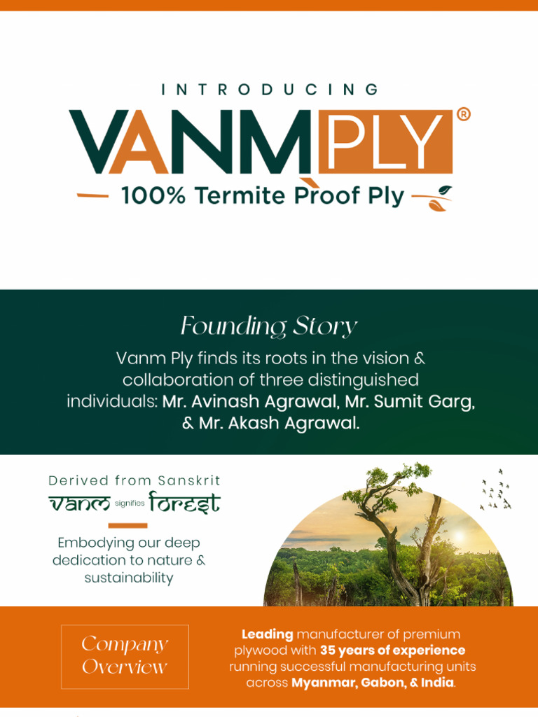 Vanm Ply Brochure | PDF