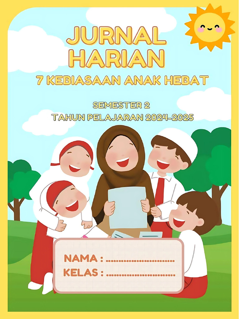 Jurnal Harian 7 Kebiasaan Anak Indonesia Hebat | PDF