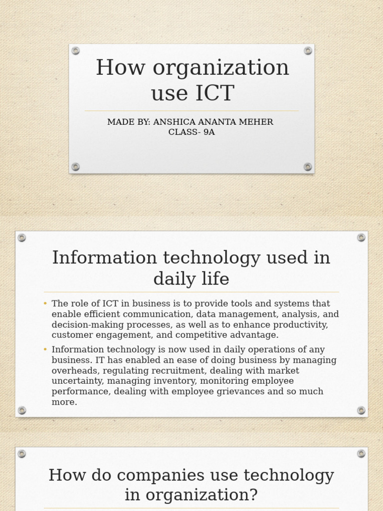 ICT CH.9 (Know Your Audiences) Presentation 3 | PDF