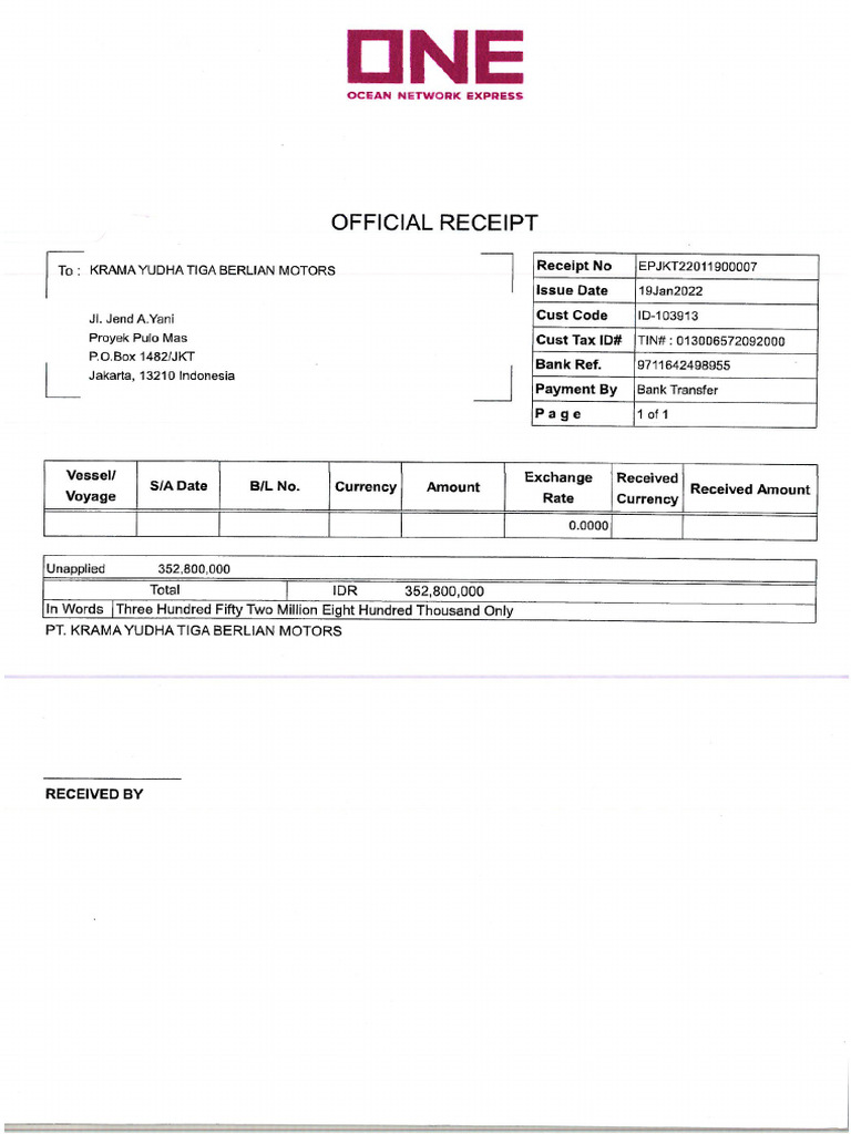 Contoh Email VA, OR Dan Reg No | PDF