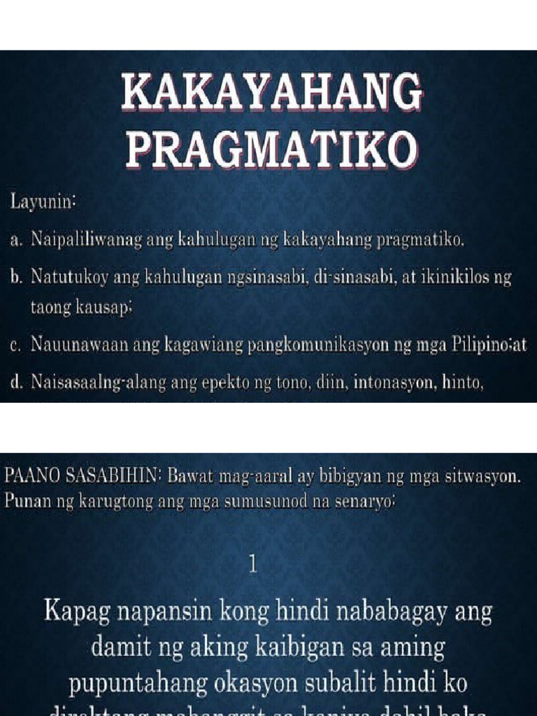Pragmatik | PDF