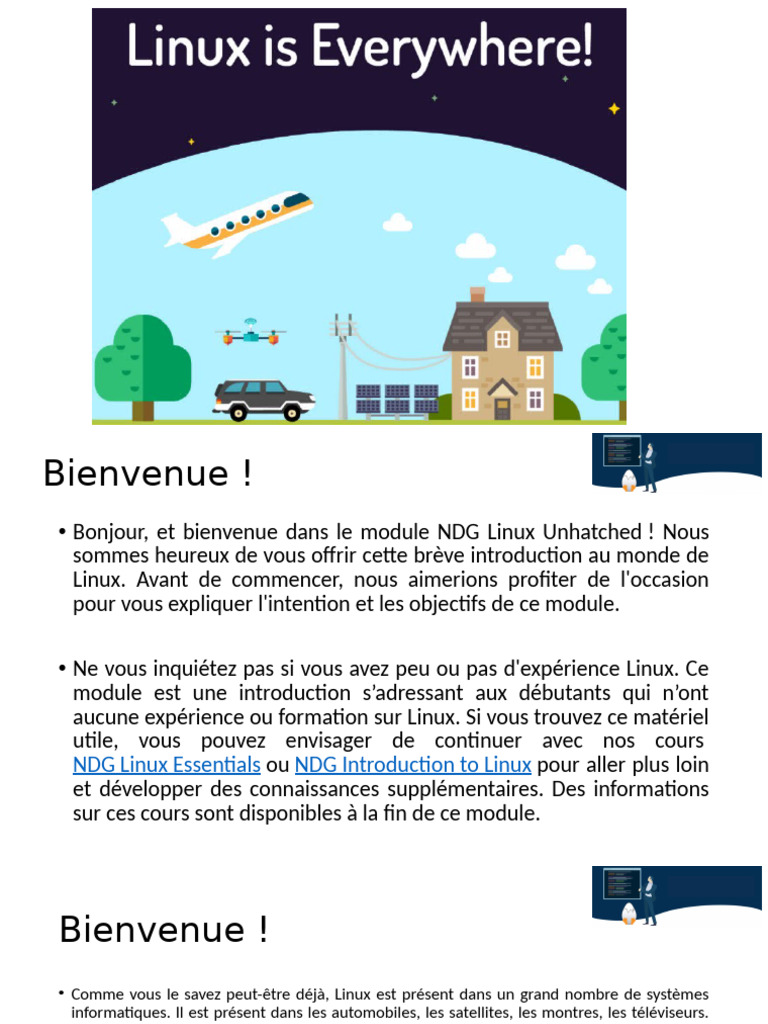 Débuter avec Linux pour les Nuls | PDF | Linux | Fichier informatique