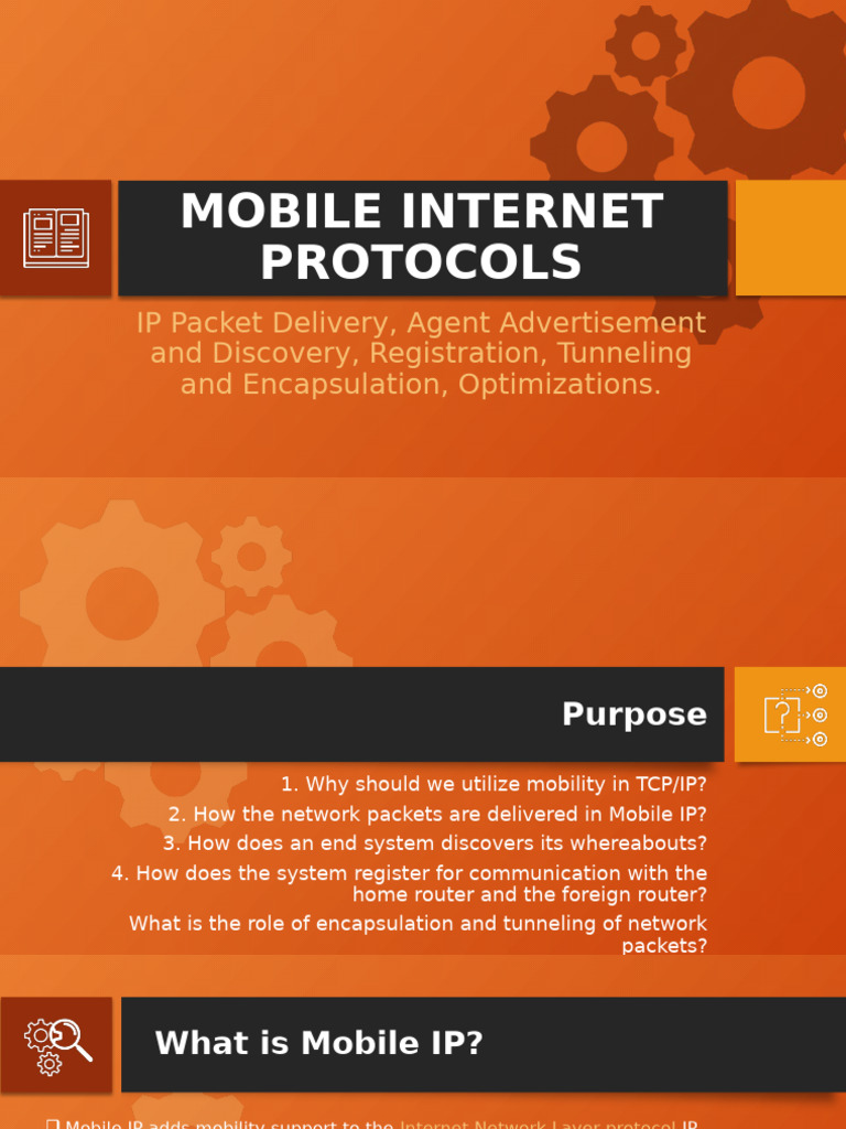 Mobile Internet Protocols | PDF | Internet Protocols | Internet Protocol Suite