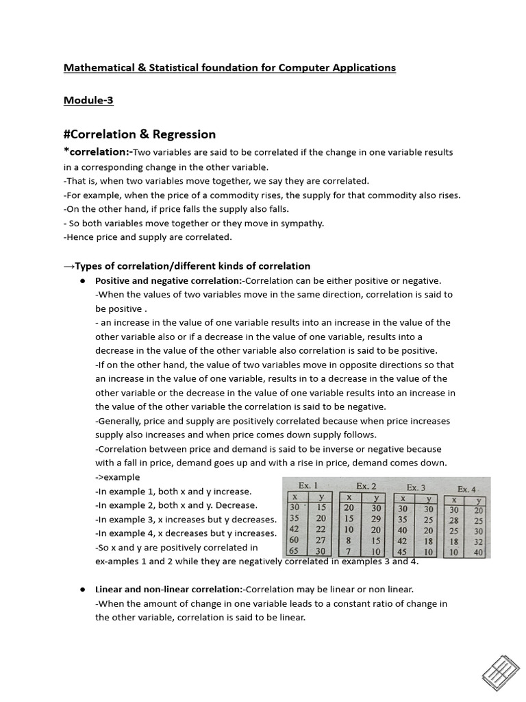 Maths and Statistical Analysis | PDF | Linear Regression | Probability Distribution