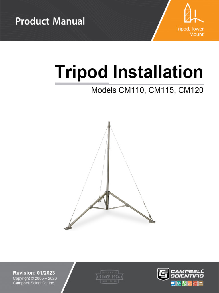 cm110-cm115-cm120 | PDF | Tripod (Photography) | Anchor