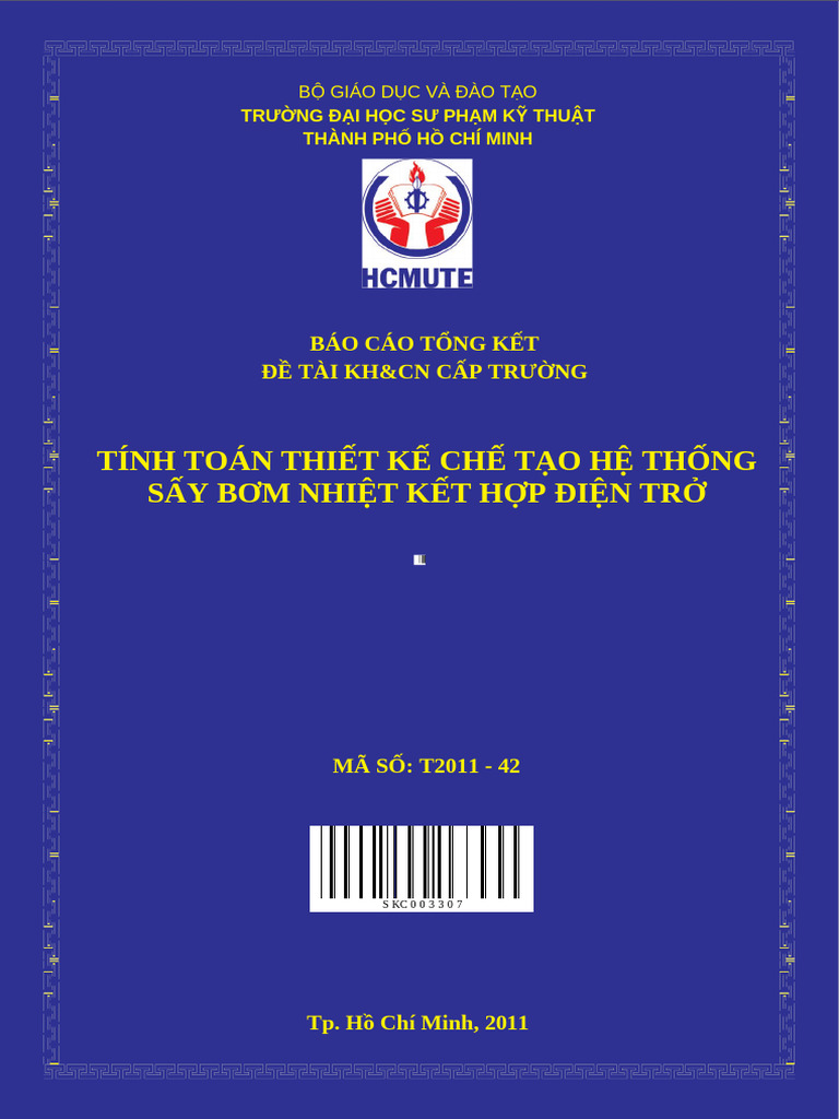 123doc - Tinh-Toan-Thiet-Ke-Che-Tao-He-Thong-Say-Bom-Nhiet-Ket-Hop-Dien-Tro | PDF