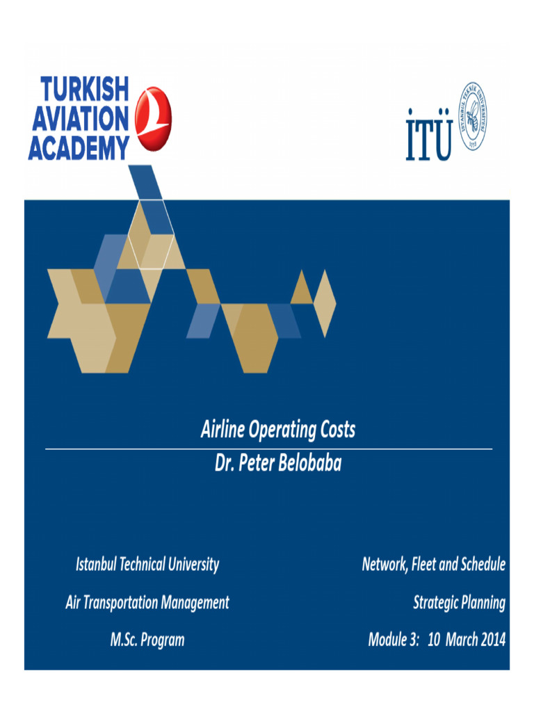 Operating Costs | PDF | Airlines | Aircraft