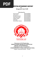 Internshala Report On AutoCAD | PDF | Auto Cad | Circle