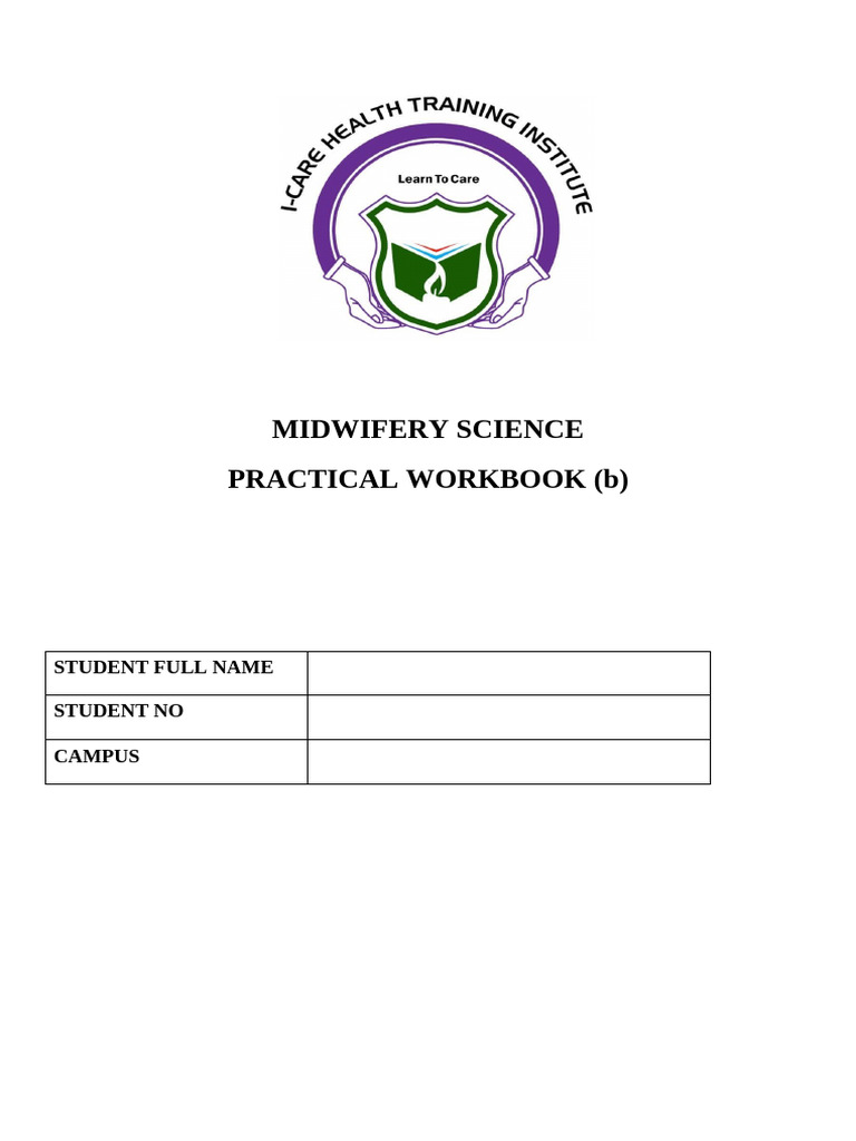 2023 Midwifery Science II New Practical Workbook (B) | PDF | Childbirth ...