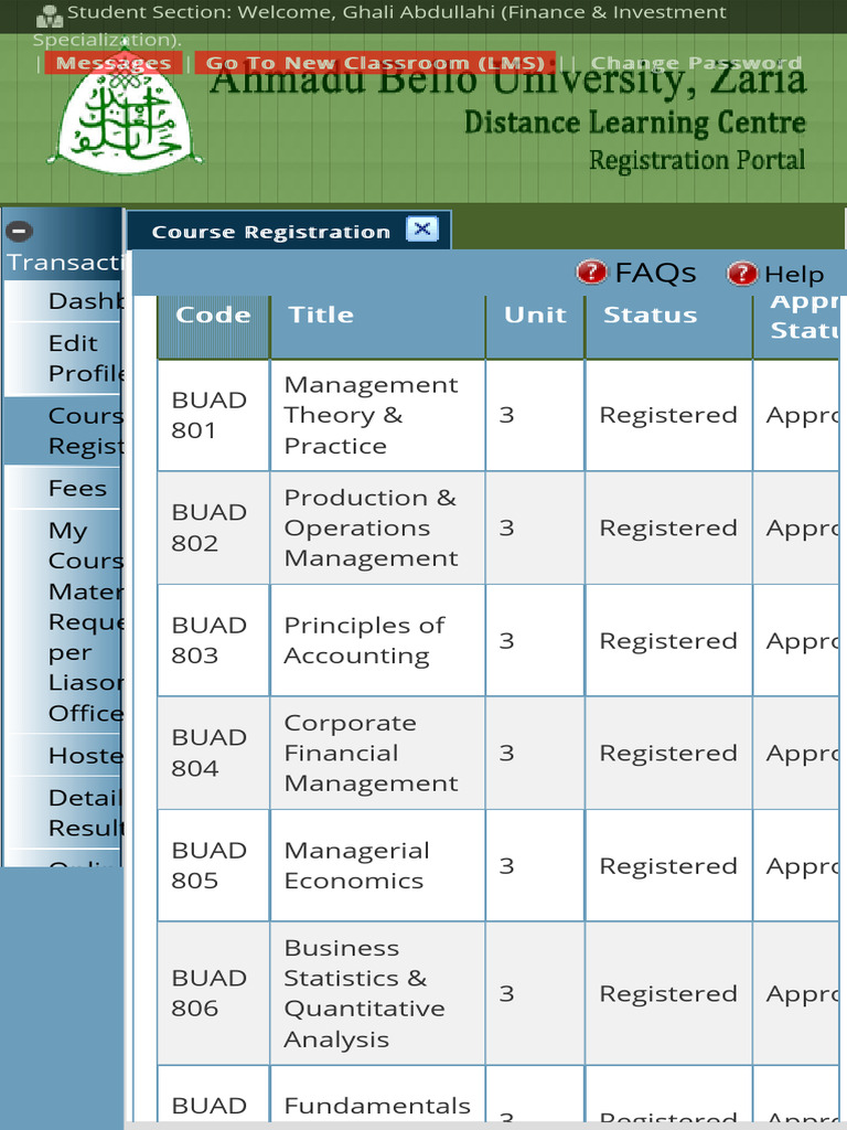 Ahmadu Bello University, Zaria | PDF