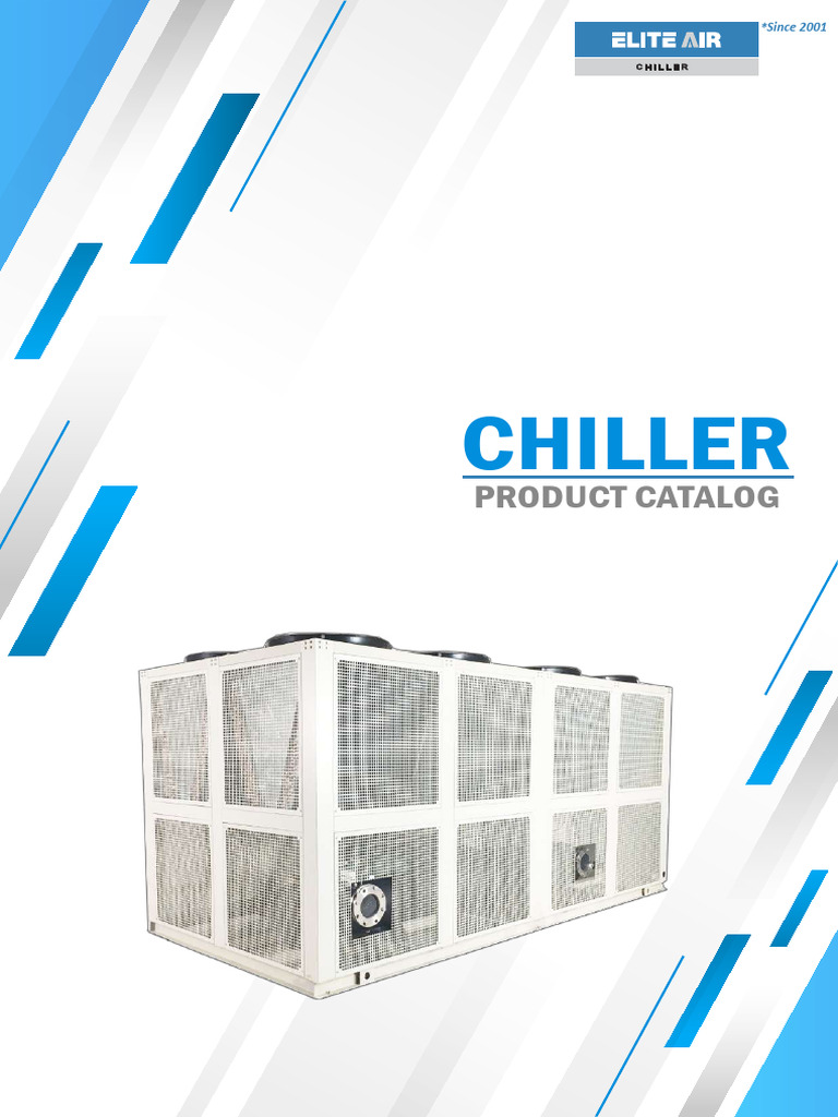 Water Chiller Product Catalog 2023 | PDF | Gas Technologies ...