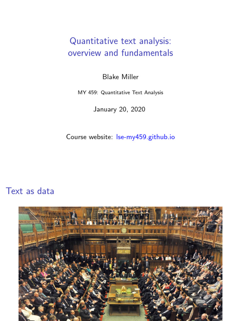 QTA_LSE_Day1.pdf | PDF | Word | Linguistics