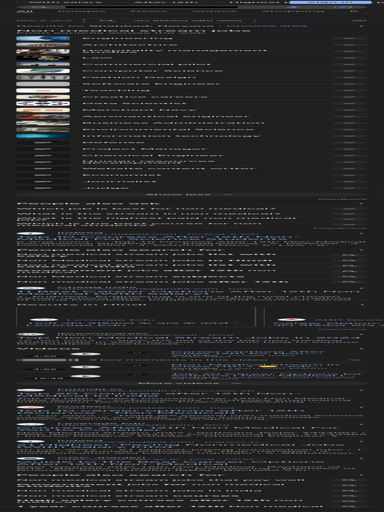 Non Medical Stream Jobs - Google Search | PDF | Science | Engineering