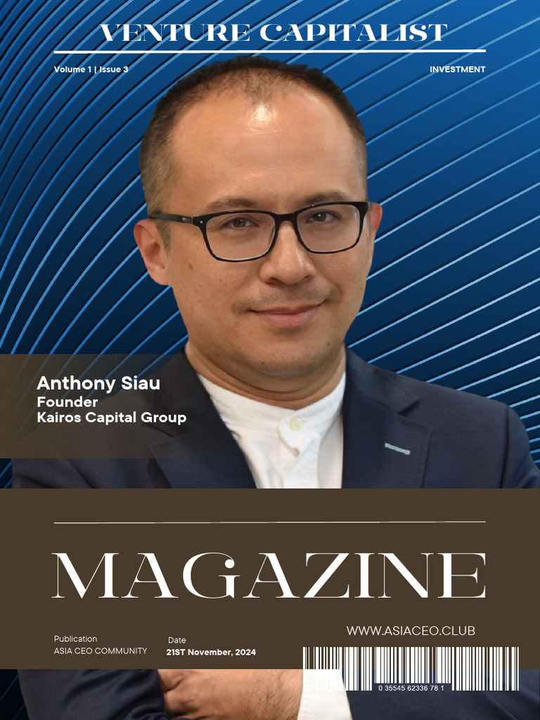 Venture Capitalist - Vol 1 Issue 3 (Anthony Siau) | PDF | Investing ...