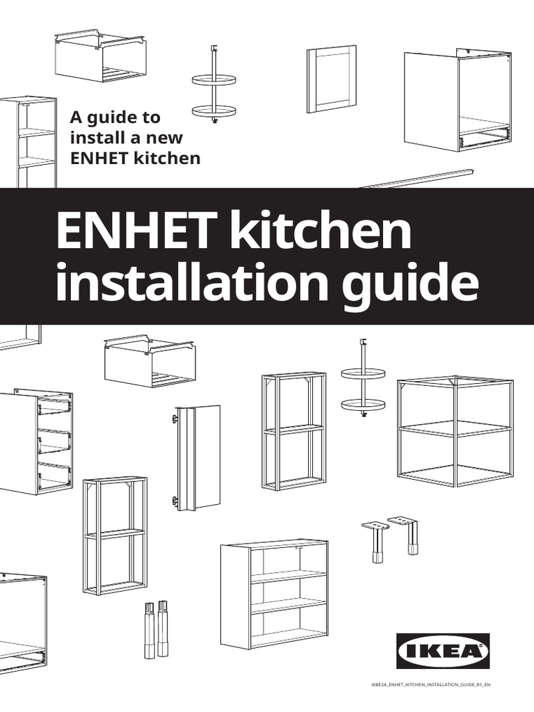 ENHET Kitchen Installation Guide | PDF | Countertop | Tap (Valve)