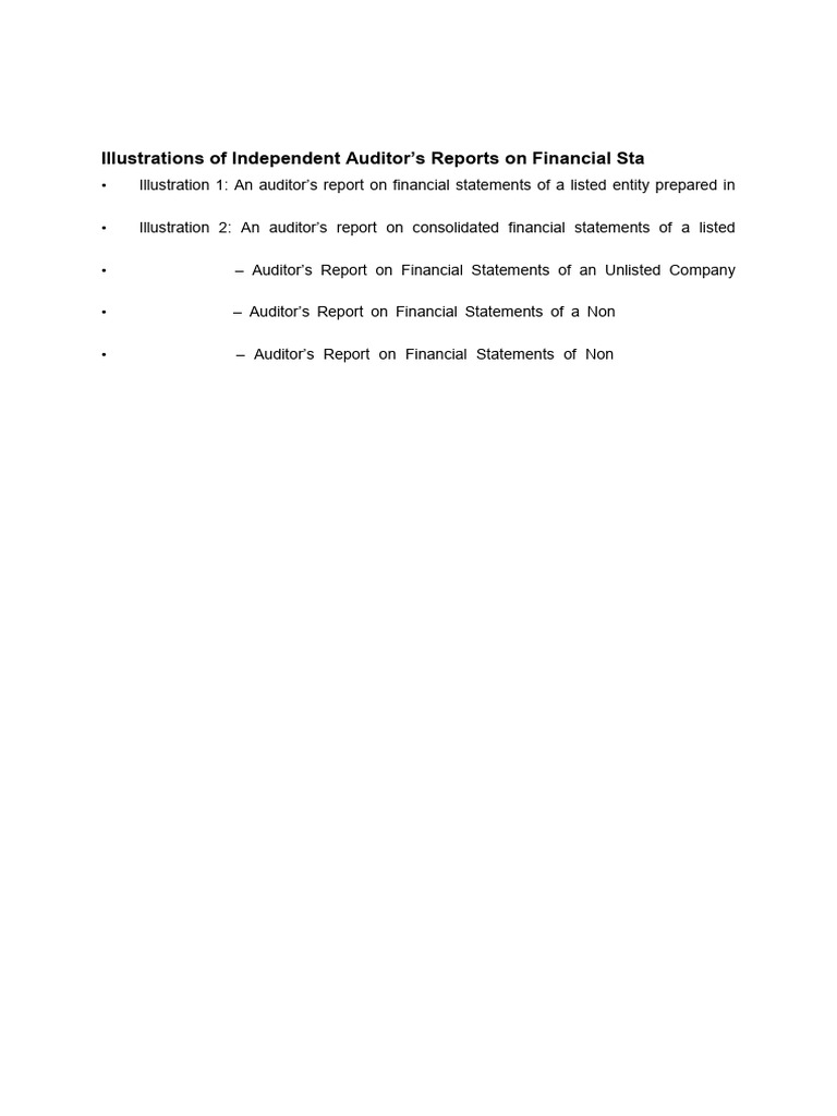 Audit Report Formats ICAI India (Accounting Standards) | PDF | Going ...