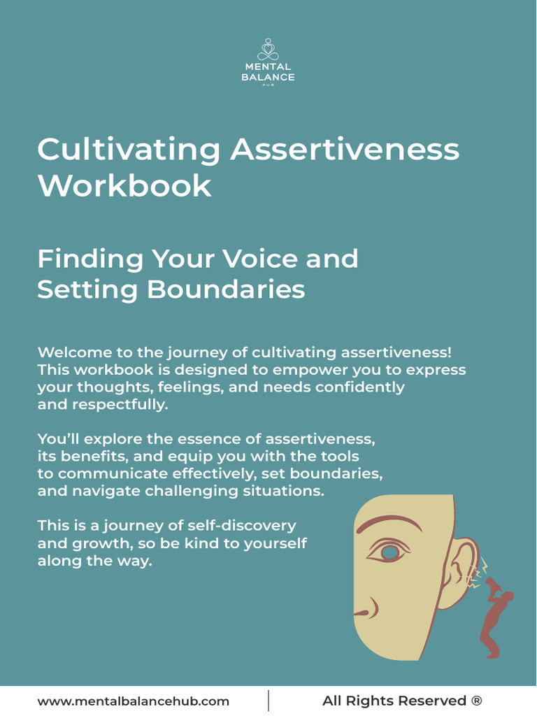 Assertiveness and Boundary-Setting Workbook | PDF | Body Language | Communication