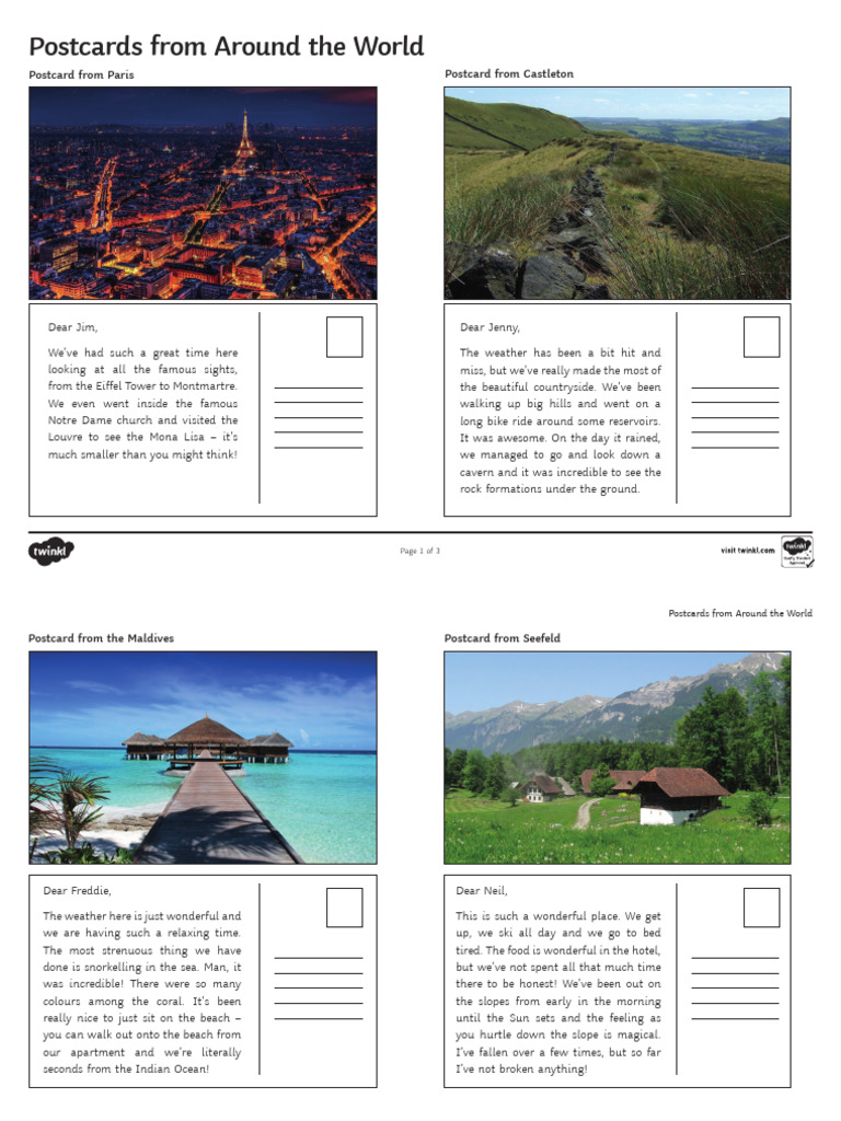 t3-g-116-postcards-from-around-the-world-activity-sheet | PDF