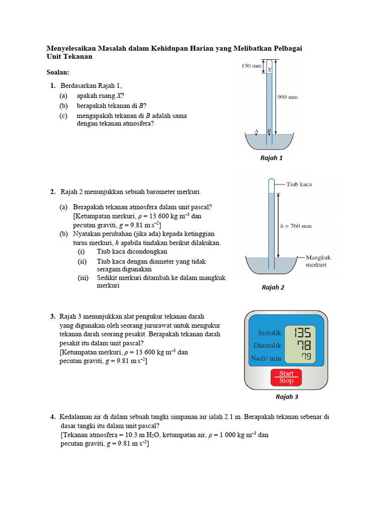 Menyelesaikan Masalah Dalam Kehidupan Harian Yang Melibatkan Pelbagai ...