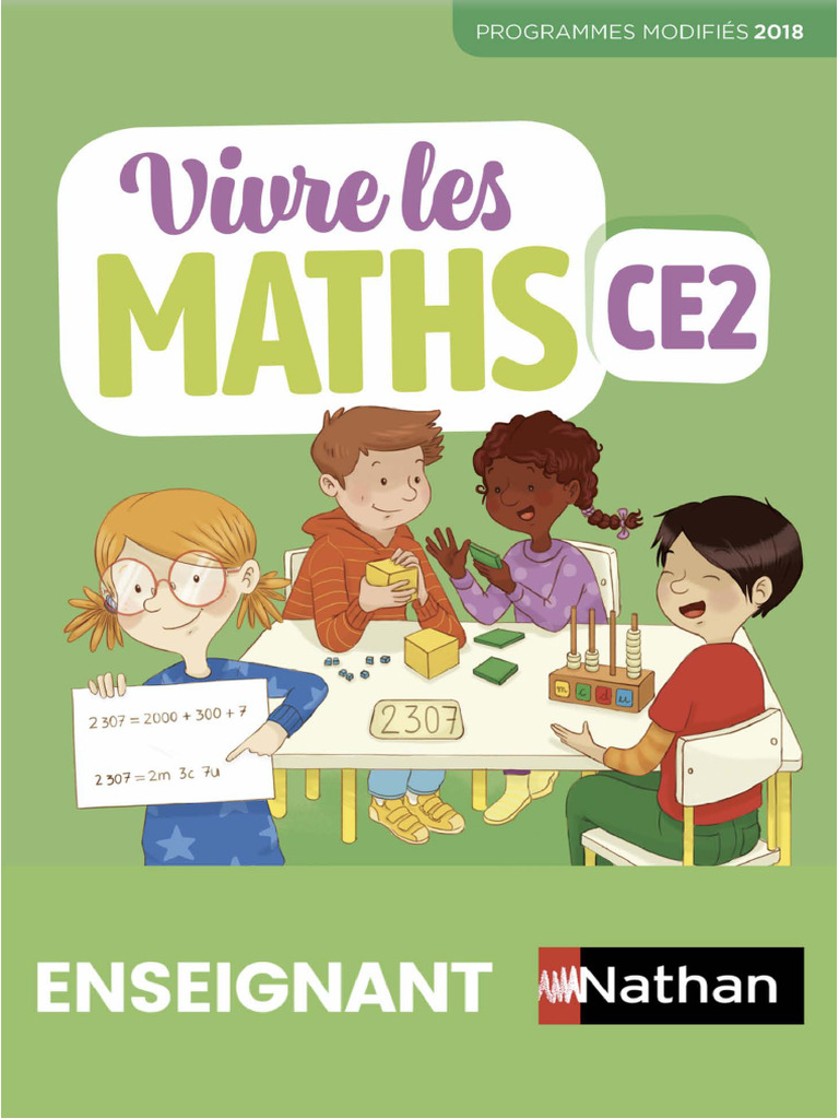 NATHAN - Vivre Les Maths CE2 - Manuel (2019) | PDF