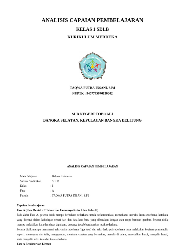 ANALISIS CP (1) | PDF