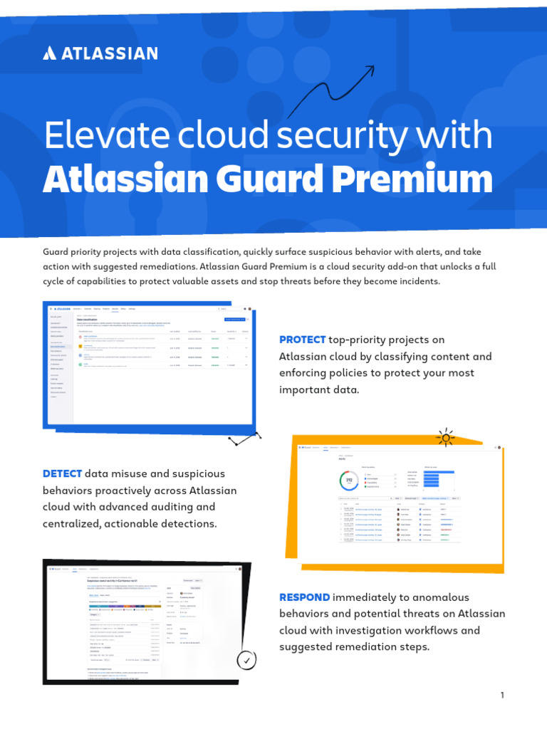 Datasheet Atlassian Premium Guard v4 G | PDF | Security Technology ...