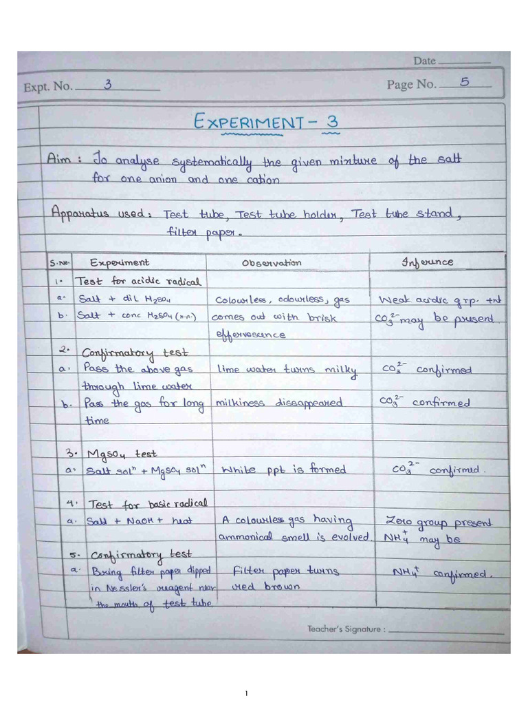 Experiment 3 1 | PDF
