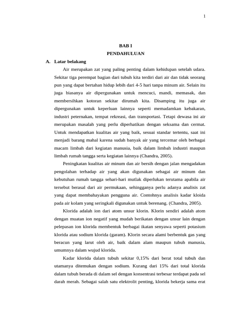 KLORIDA | PDF