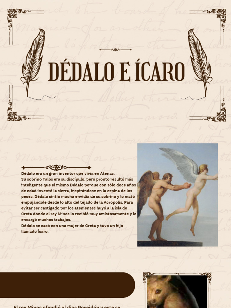 Dédalo e Ícaro | PDF