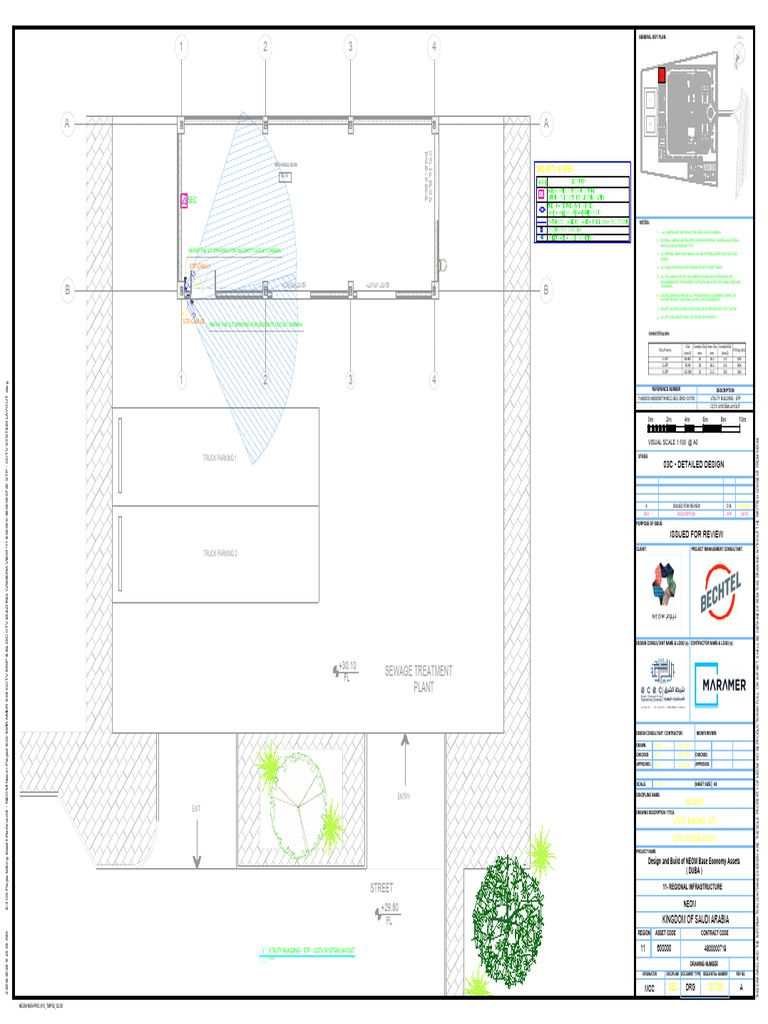 11-600000-4800000720 STP - CCTV System Layout - A | PDF | Equipment
