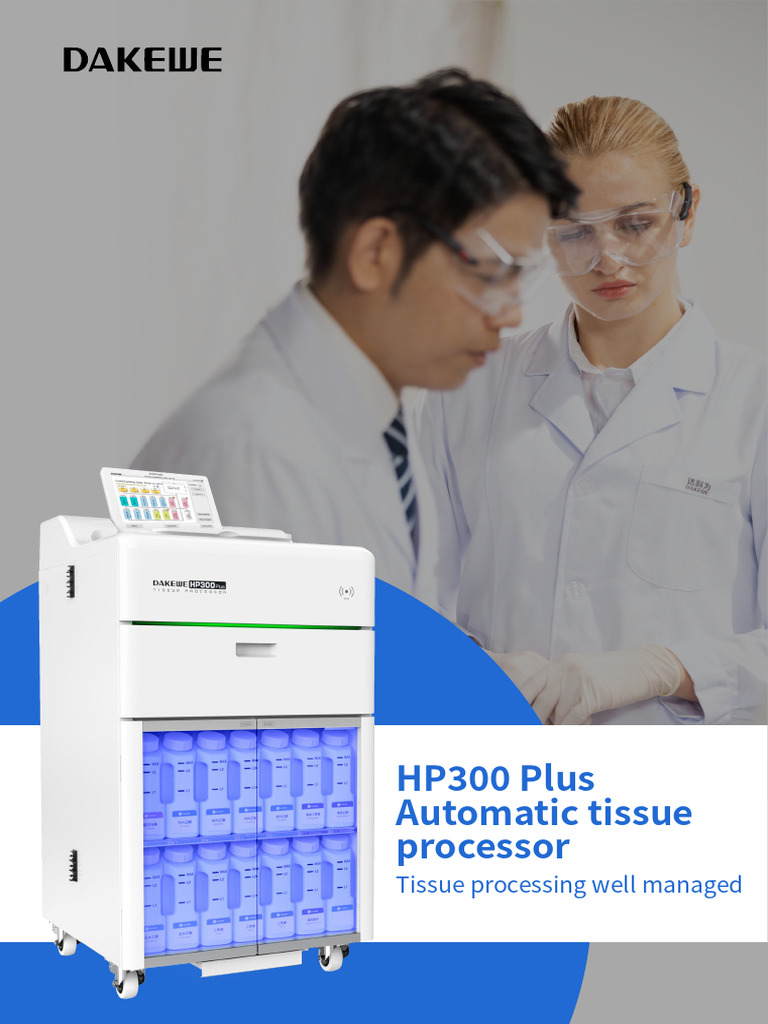 HP300 Plus Tissue Processor Features | PDF | Sensor