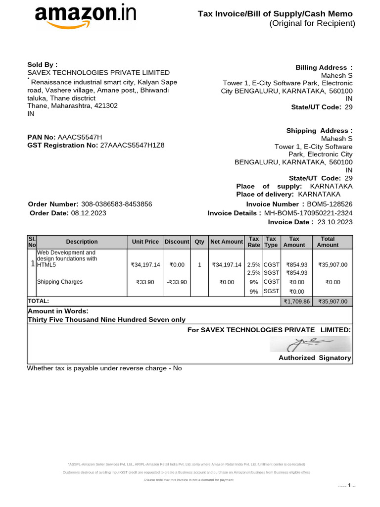 invoice copy | PDF | Invoice | Value Added Tax