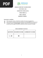 12-Page Exam Answer Booklet | PDF