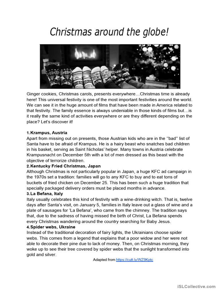 Christmas' Traditions | PDF