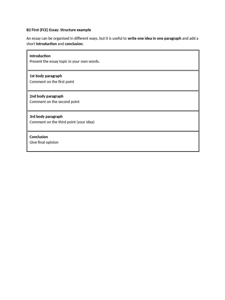 B2 Firs1 Essay | PDF