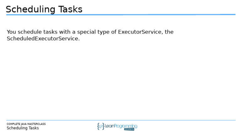 Slides Concurrency Scheduling Tasks | PDF